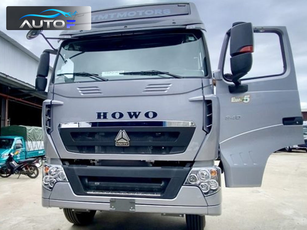 Howo A7 5 chân (21 tấn, dài 9.4m) nóc cao